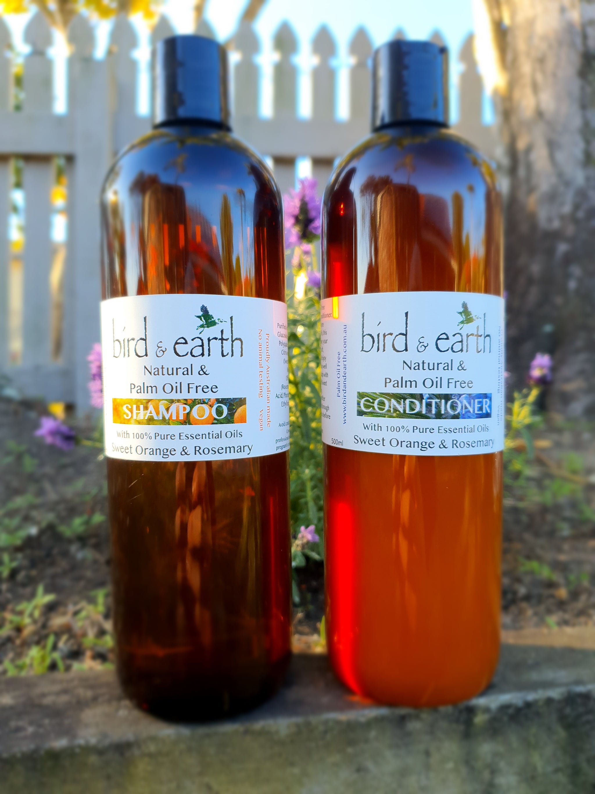 Palm Oil Free Shampoo & Conditioner – Bird and Earth